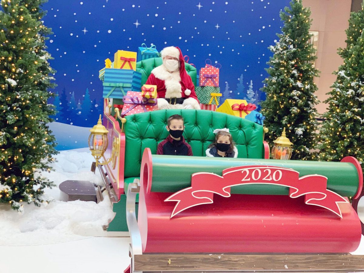 Santa to spread holiday cheer – not COVID-19 – at area malls - The Almanac